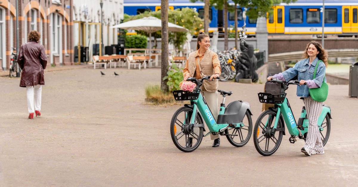 Elektrische Dott-fiets huren - Makkelijk via onze app | NS